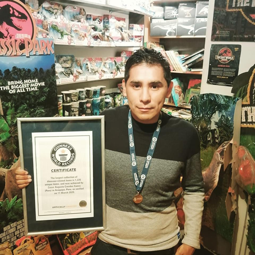 Edición Limitada | César Canales y su record Guiness por su colección ...